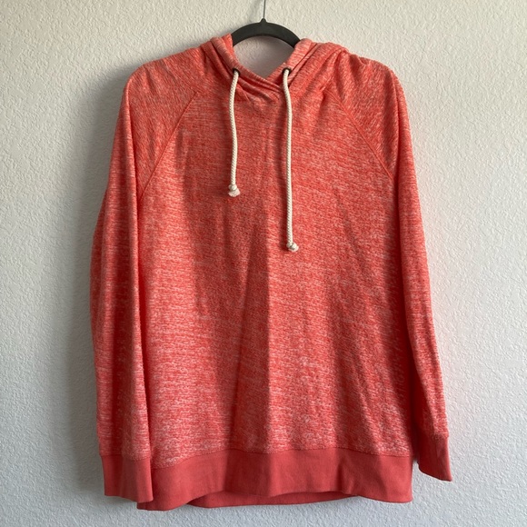 stem | Tops | Coral Pink Stem Double Lined Hoodie | Poshmark